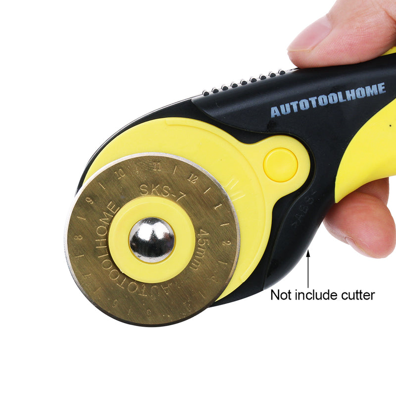 ROTARY CUTTER 45MM +TITANIUM COATED CUTTER BLADES 10/20/30/50 Pack ...